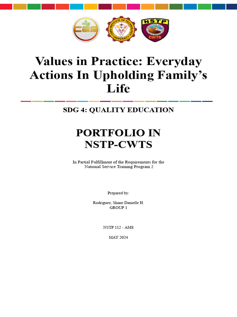 NSTP Portfolio | PDF | Psychology | Mindset