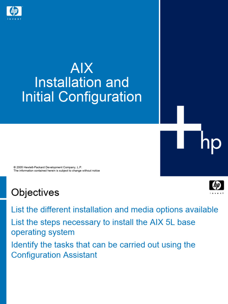 AIX Training Slides | PDF | World Wide Web | Internet & Web
