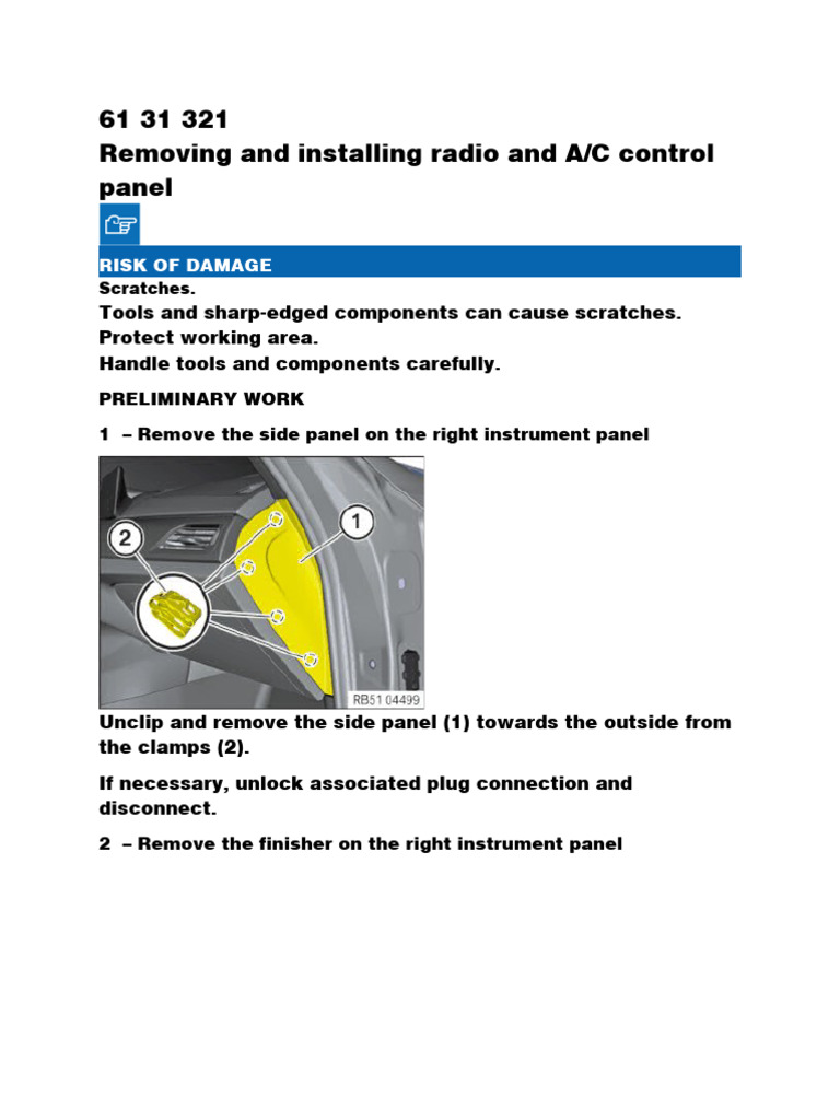 G30 Radio-Climate Control Guide | PDF