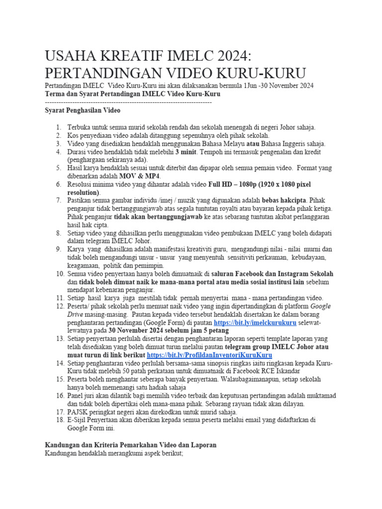 USAHA KREATIF IMELC 2024.docx KURU-KURU | PDF | Bisnis | Komputer