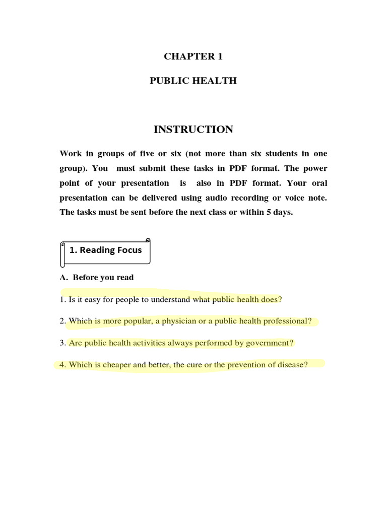 Understanding Public Health Basics | PDF | Public Health | Preventive ...