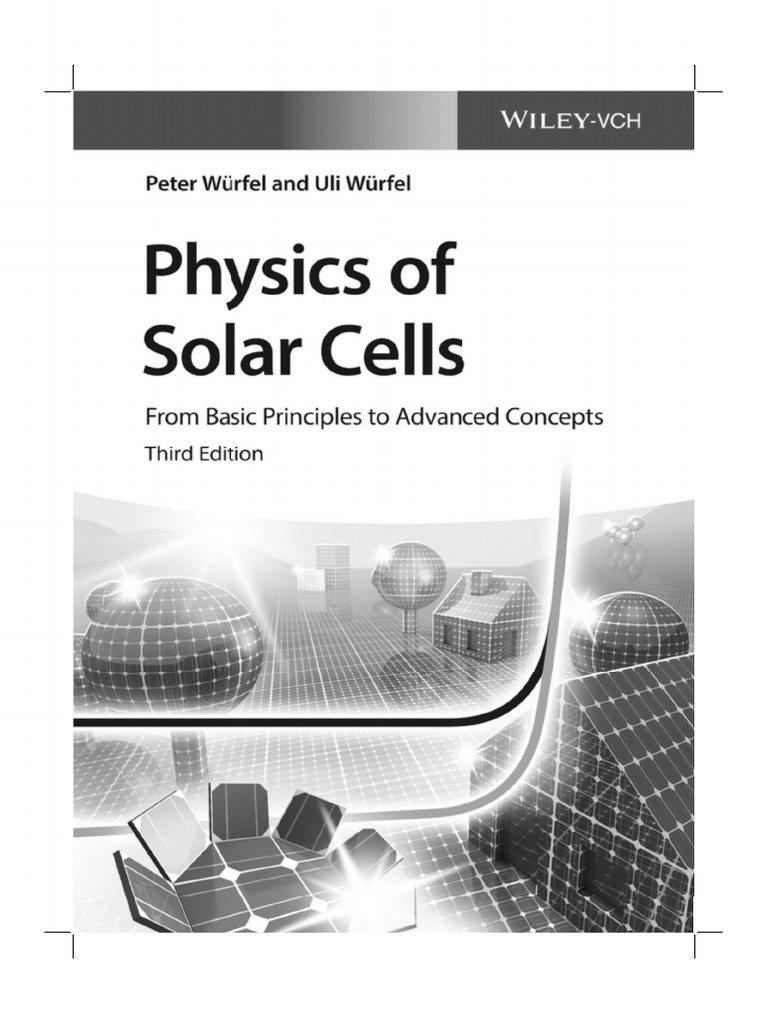 Physics of Solar Cells | PDF