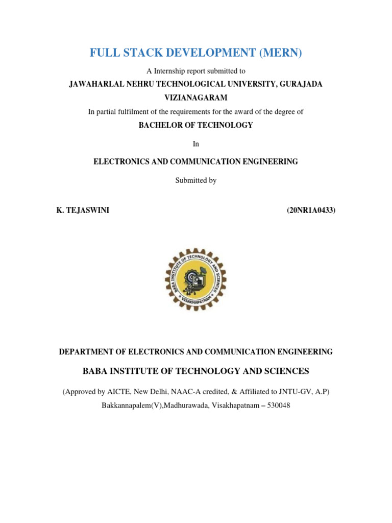 Teju Intern PDF | PDF | Html Element | Html