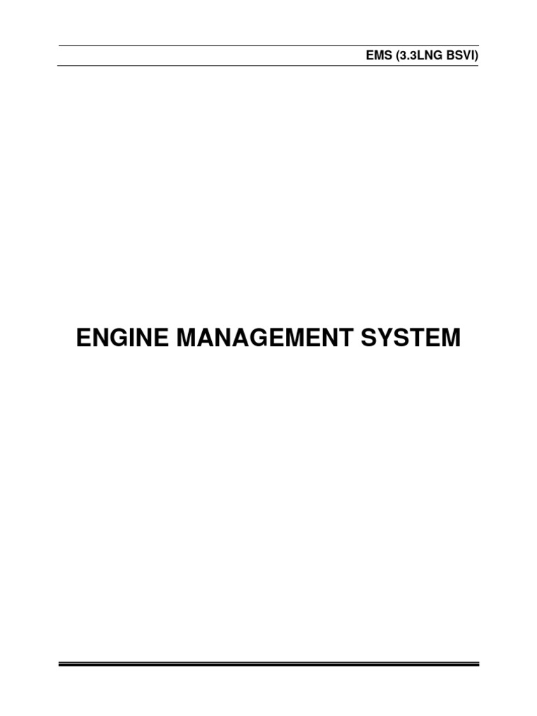 Engine Management System EMS | PDF | Electrical Connector | Throttle
