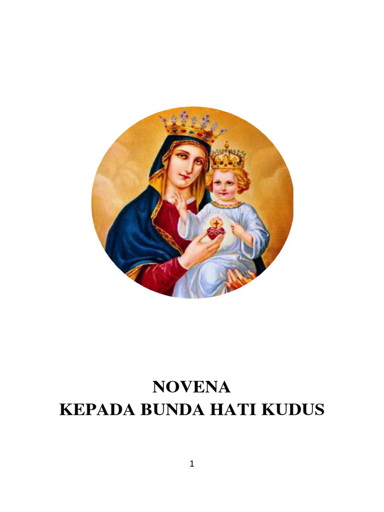 Novena Bunda Hati Kudus | PDF
