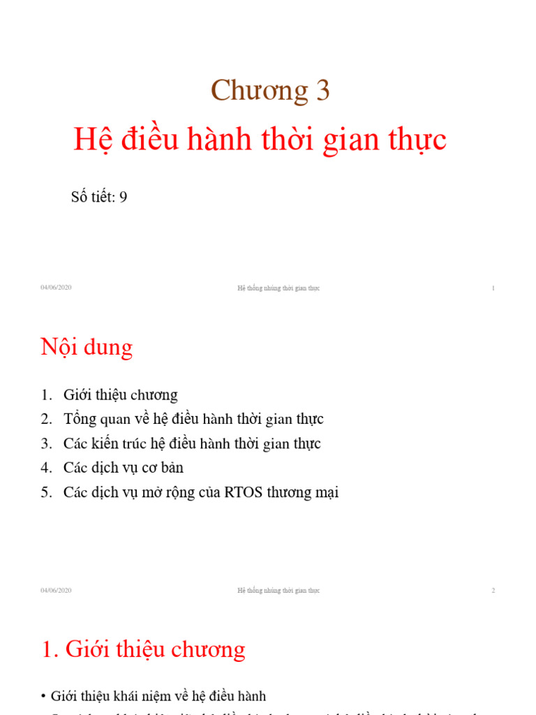 RTS Chuong 3 | PDF