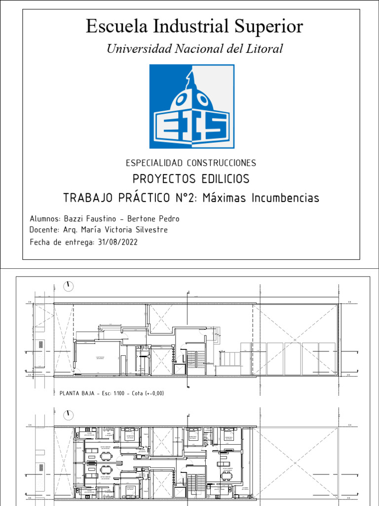 Anteproyecto Edificio de PH | PDF