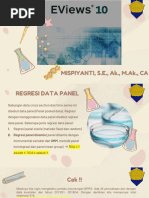 Model Data Panel Dinamis - BJ | PDF | Metode & Bahan Ajar