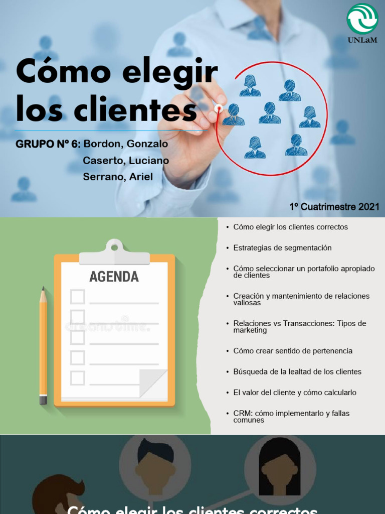 Estrategias para Elegir Clientes Efectivos | PDF | Business | Cliente