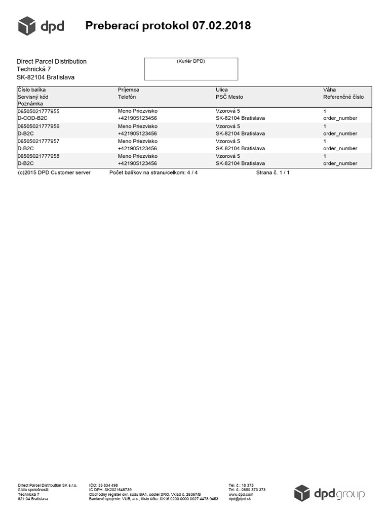 Vzor Preberaci Protokol | PDF