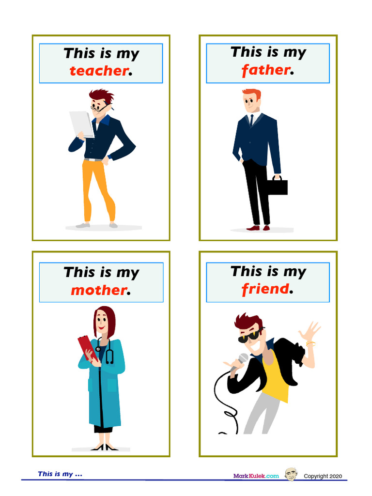Young This Is My Flashcards | PDF