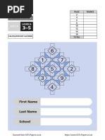 2019 Key Stage 2 Mathematics Paper 2 - Reasoning | PDF
