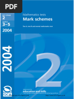 2017 Key Stage 2 Mathematics Mark Schemes | PDF | Decimal | Multiplication