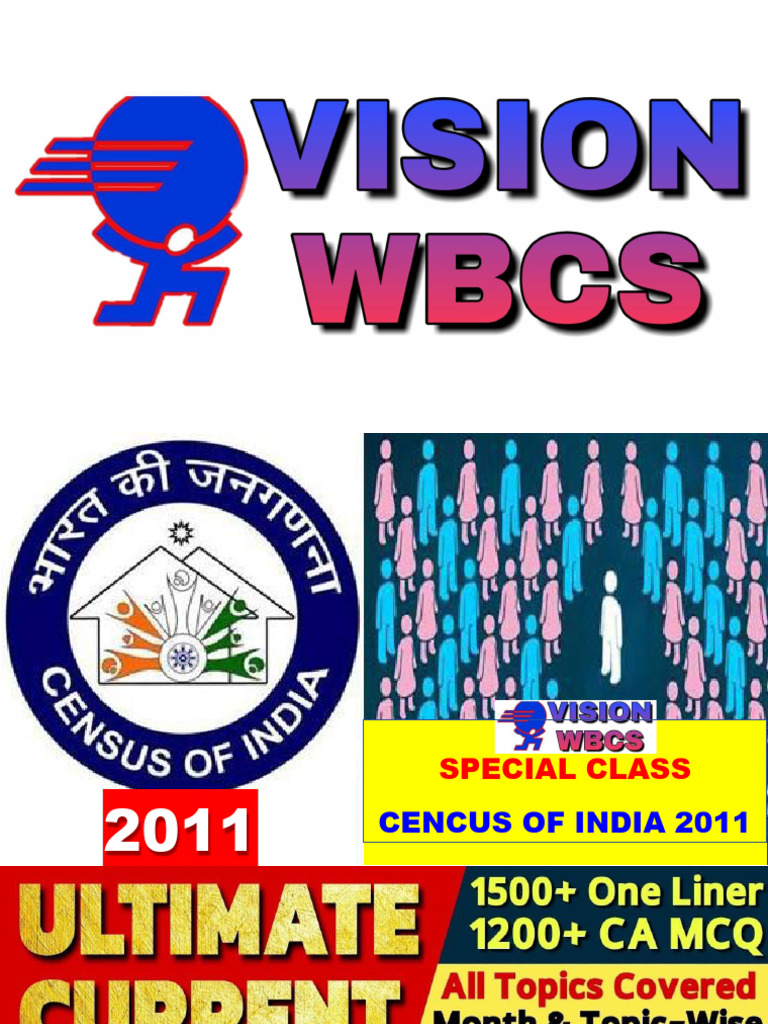 Census of India & WB 2011 - Vision WBCS | PDF | South Asia | Politics ...