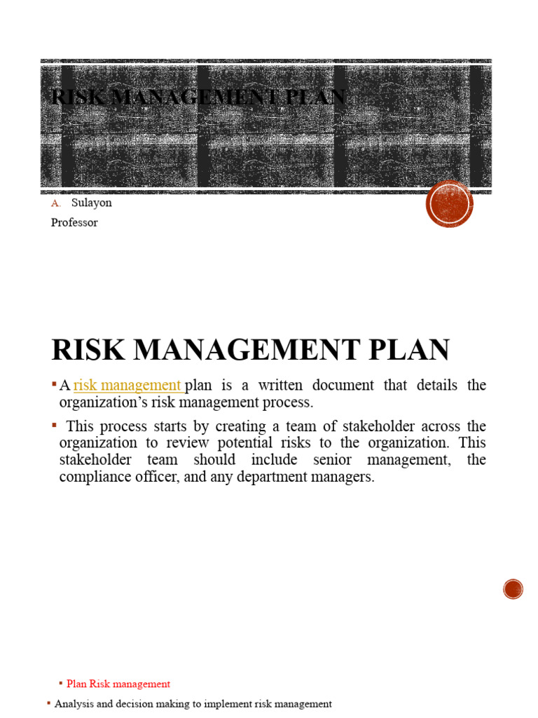 Risk Management | PDF | Risk Management | Risk