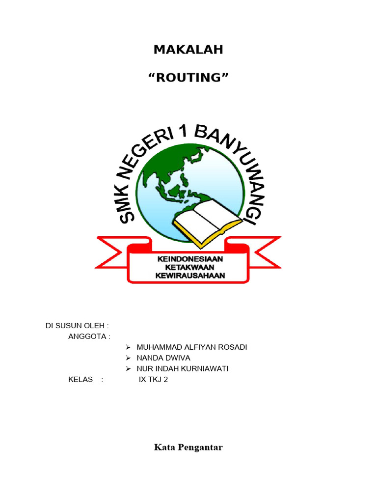 MAKALAH Routing | PDF | Komputer
