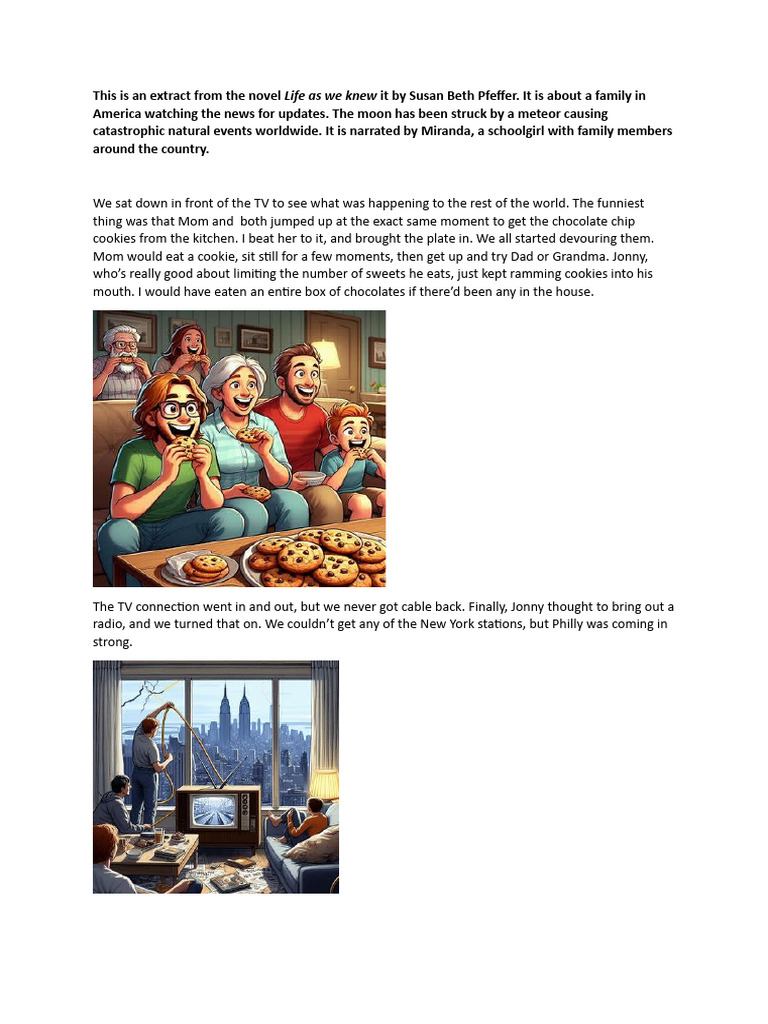 Life As We Knew It Extract | PDF