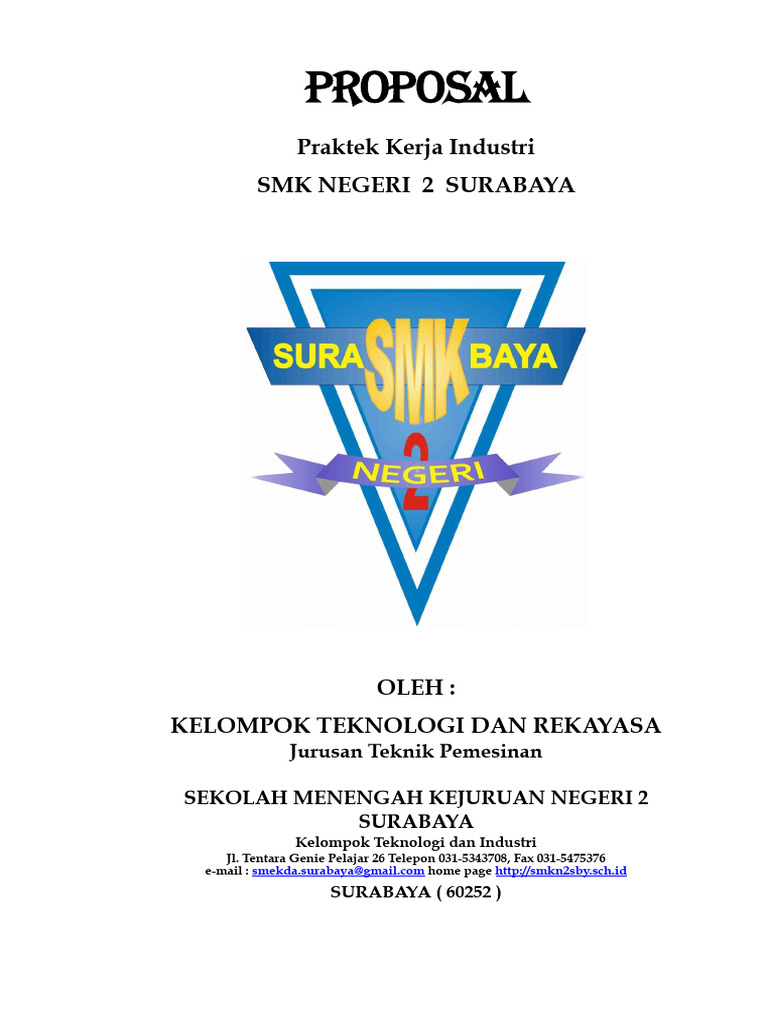 Prop. Prakerin Xi TPM - Pt. Kai Indonesia Persero | PDF | Bisnis | Seni