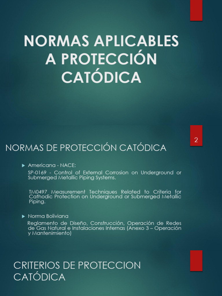 Normas Aplicables A Protección Catódica | PDF | Electrodo | Corrosión