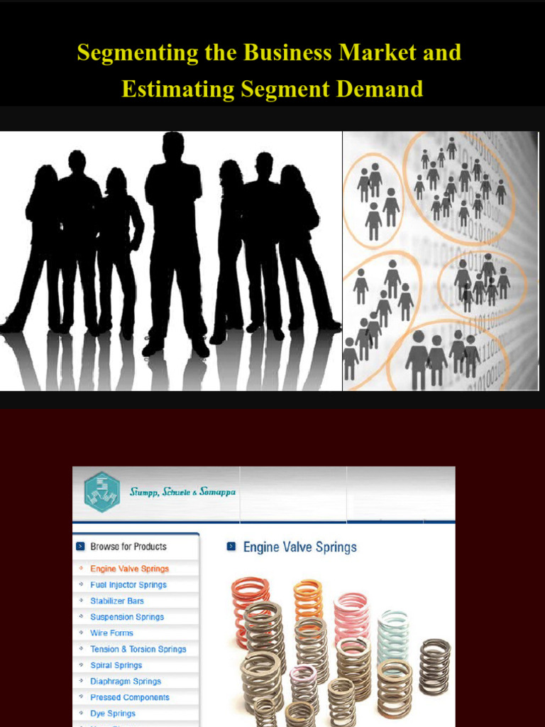 Segmenting Bus MKT | PDF | Forecasting | Supply Chain