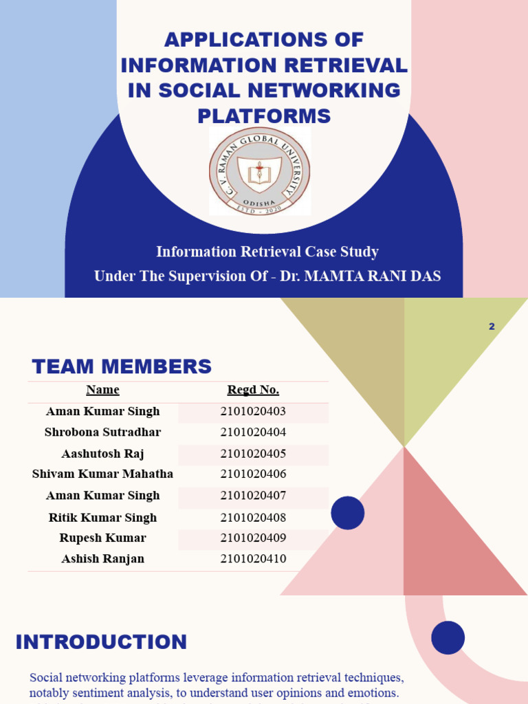 IR Case Study Final Presentation | PDF | Social Media | Popular Culture & Media Studies