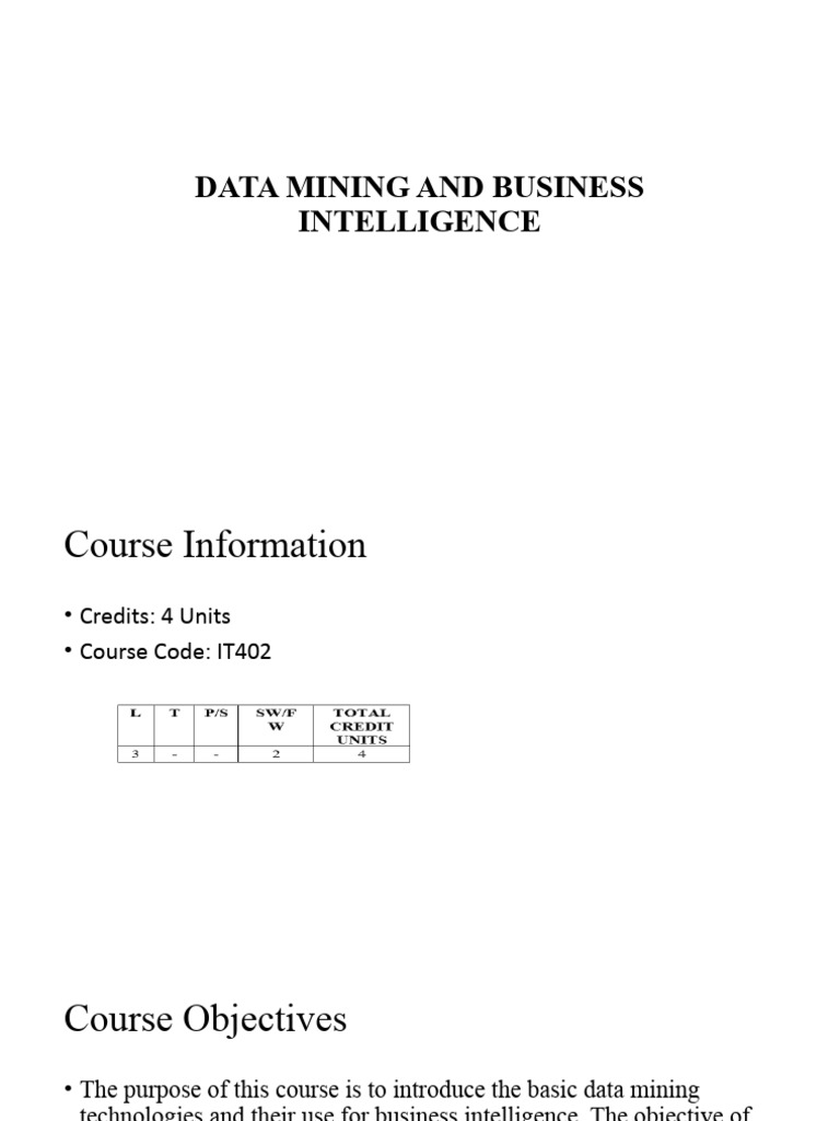 Module 1 Part1 | Download Free PDF | Data Mining | Outlier