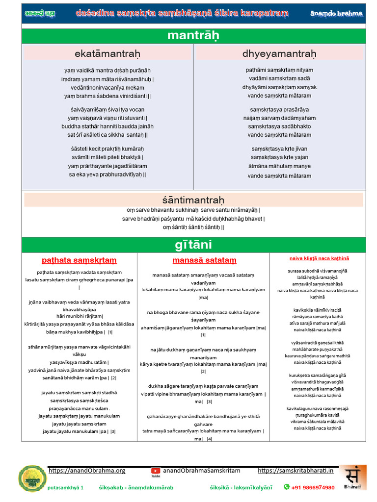 Karapatram V00 Roman (IAST) Mac | PDF