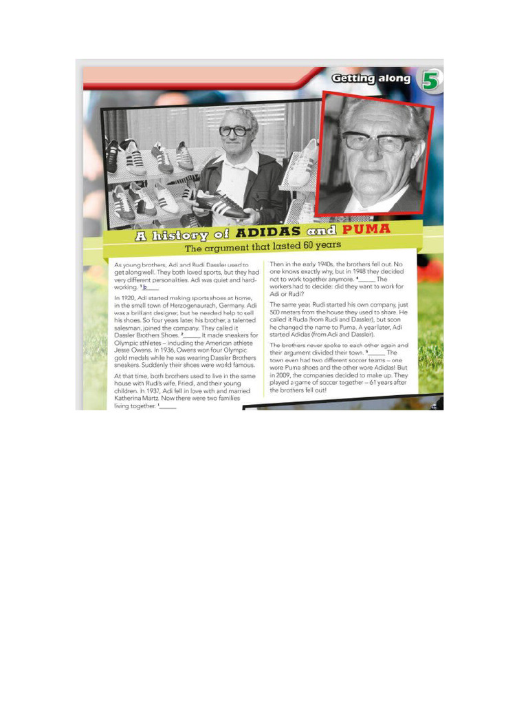 Adidas Vs Puma | PDF