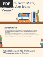 Men Are From Mars Women Are From Venus. | PDF | Love | Intimate ...