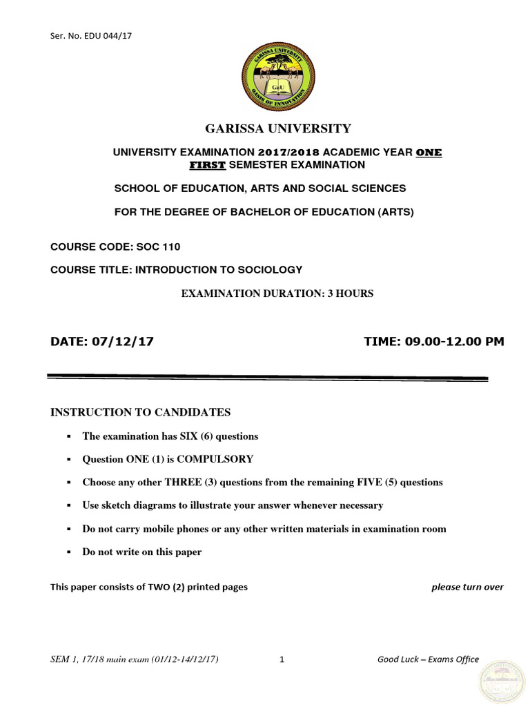 44 - Soc 110 Introduction To Sociology-1 | PDF | Sociology ... 44 - Soc 110 Introduction To Sociology-1 | PDF | Sociology ...