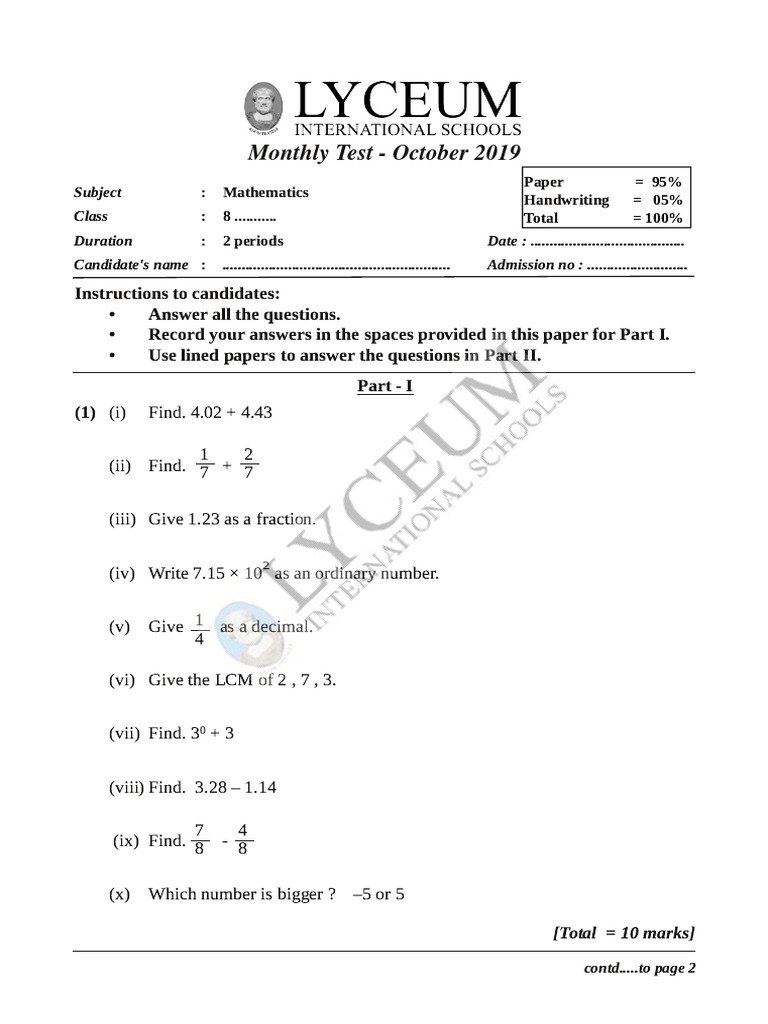 Mathematics 2019 | PDF | Numbers | Mathematics