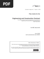 NEC4 Compensation Event Template | PDF