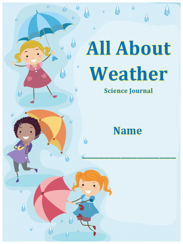 Weather- Science Journal.bch | PDF | Atmosphere Of Earth | Cloud
