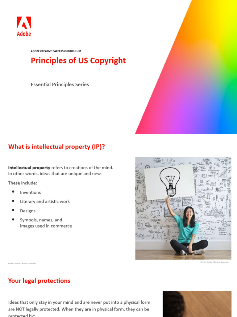 Understanding US Copyright Principles | PDF | Copyright | Intellectual ...