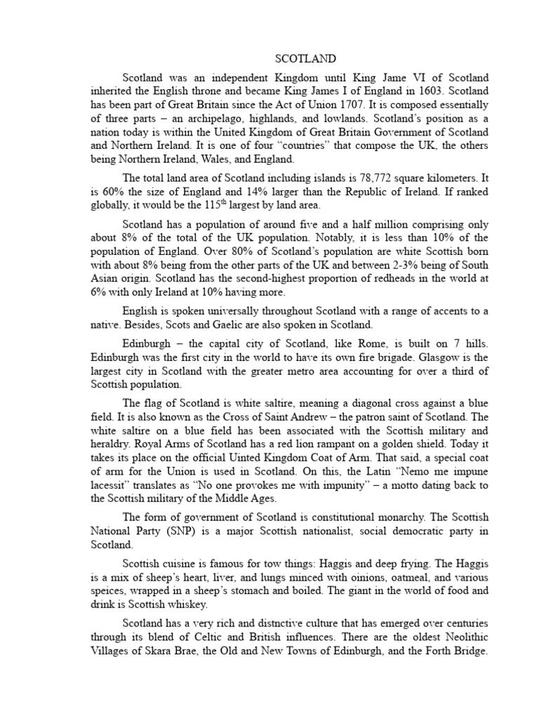 A2 | PDF | Scotland | Northern Ireland