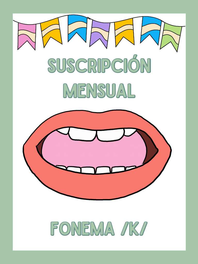 Fonema k | PDF