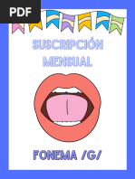 Cuadernillo - Fonema R | PDF | Fonética | Fonología