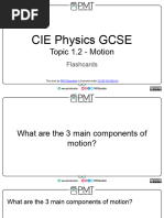 Physics Notes PMT | PDF | Acceleration | Force