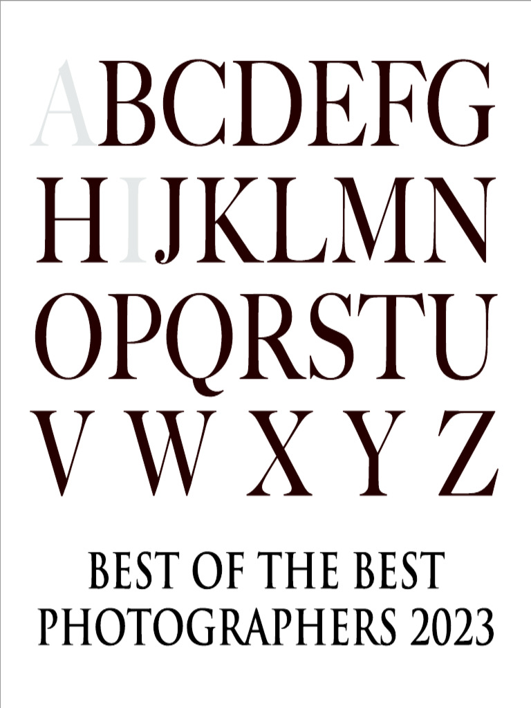 Best of The Best Photographers 2023 | PDF | Optics | Imaging