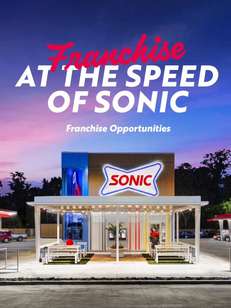 FINAL Sonic Brochure Digital | PDF | Franchising | Business