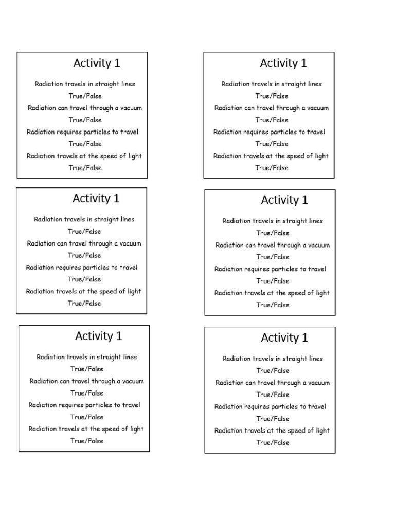 Activity 1 | PDF