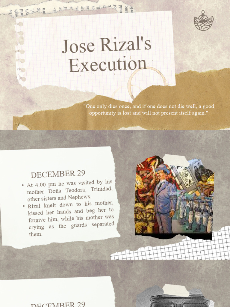 Jose Rizal's Final Hours and Execution | PDF | Language Arts & Discipline