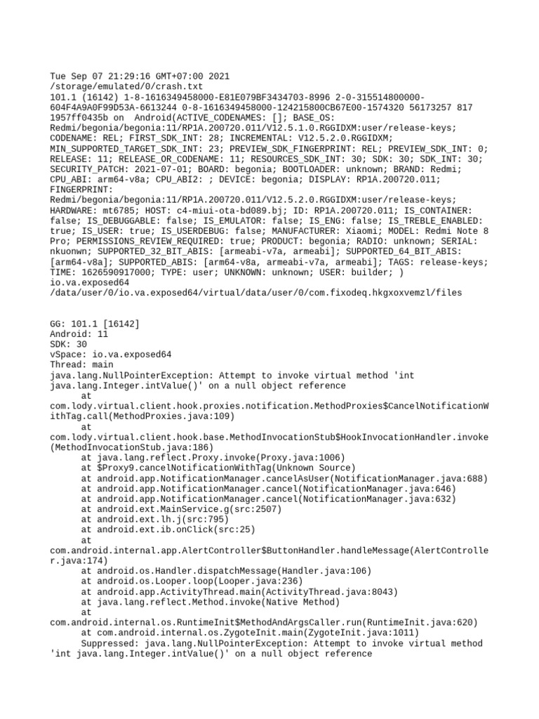 Crash | PDF | Java (Programming Language) | Software