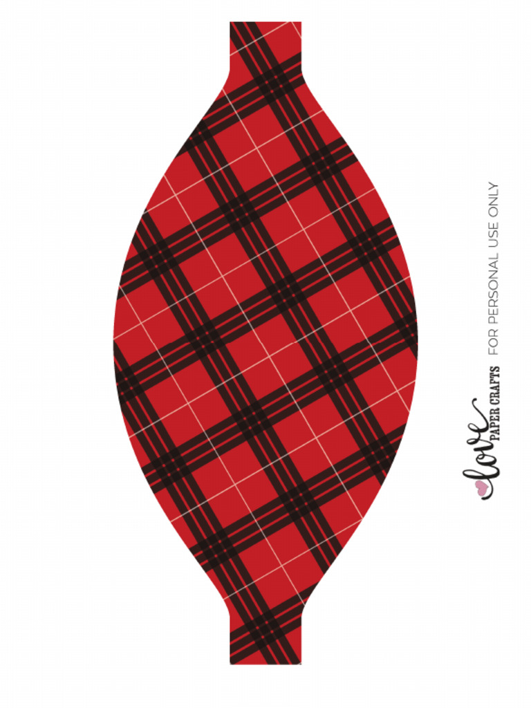 Large Paper Bow Printable and Template | PDF