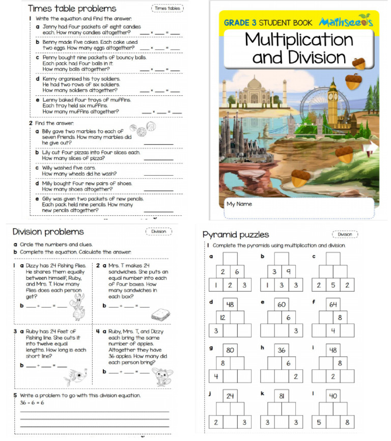 Math Activity Sheet Pdf