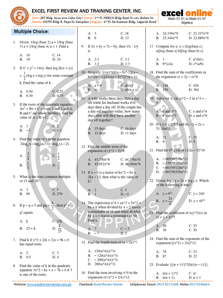 Math Q and A | PDF | Mathematics