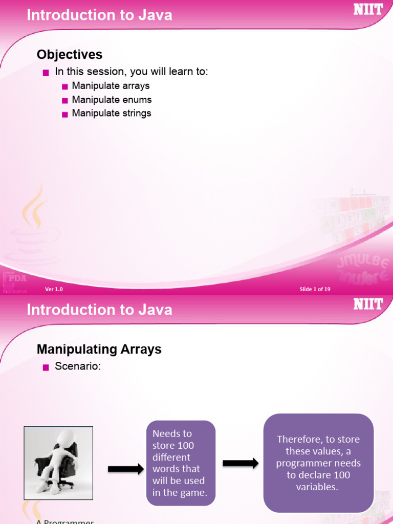 Arrays | PDF | Data Management | Data