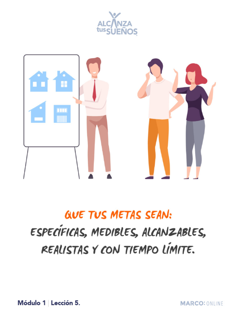 7 M1-L5+Aprende+a+definir+tus+metas+con+el+método+SMART | PDF