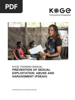 InterAction PSEA Basics Training Guide | PDF