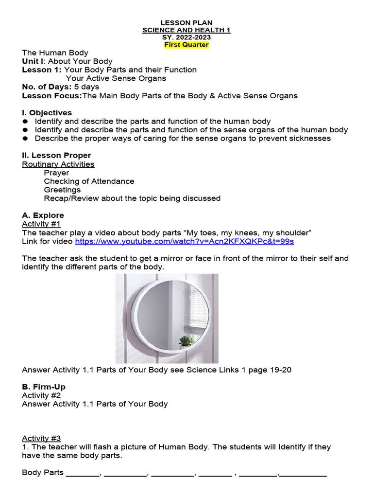 Lp-Science and Health 1 | PDF | Solar System | Stars